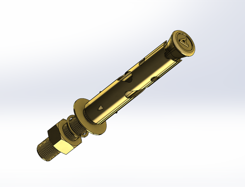 Expansion Bolt CAD Block