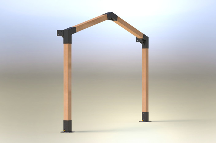 Timber Socket System Top Socket - SOLIDWORKS - 3D CAD model - GrabCAD