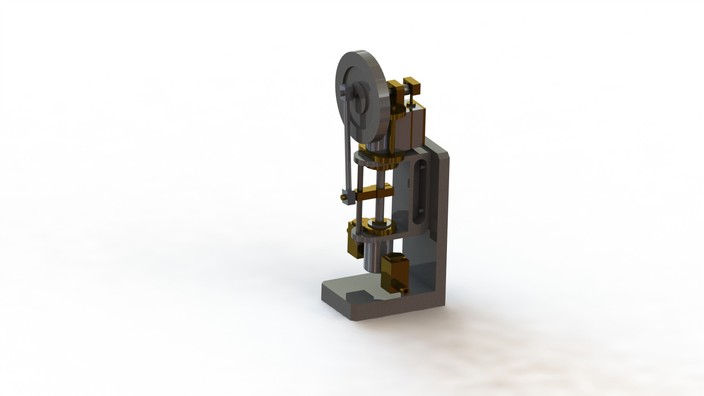 Vauxhall Donkey Pump - SOLIDWORKS - 3D CAD model - GrabCAD