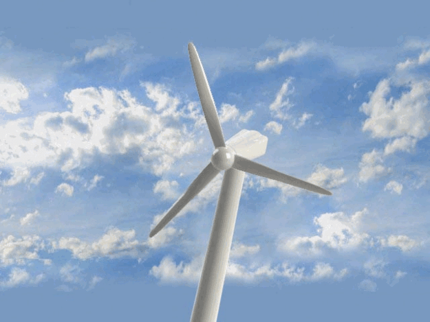 wind energy fan - STEP / IGES - 3D CAD model - GrabCAD