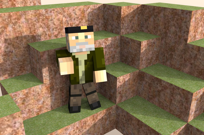 Willyrex minecraft skin - SketchUp - 3D CAD model - GrabCAD