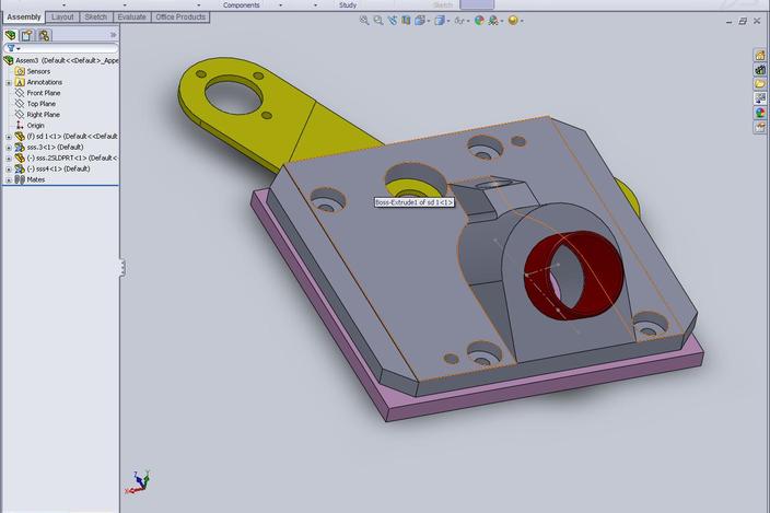 gate for paker ventomatic - SOLIDWORKS - 3D CAD model - GrabCAD