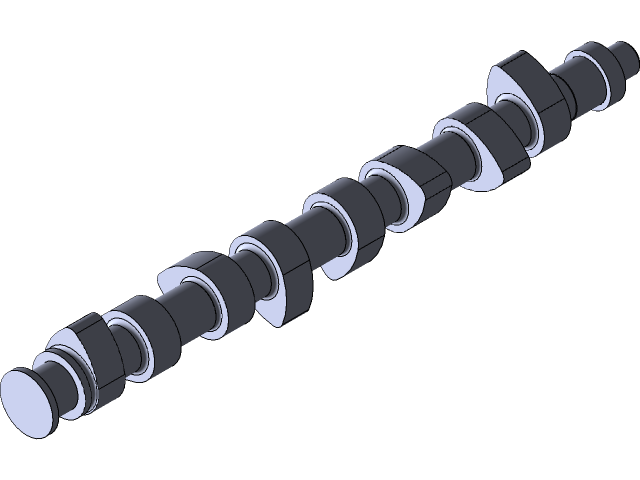 V12 Engine Camshaft 3D CAD Model Library GrabCAD, 56% OFF