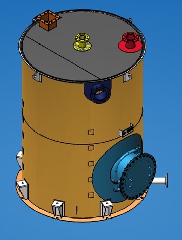 Vertical Tank - Autodesk Inventor - 3D CAD model - GrabCAD