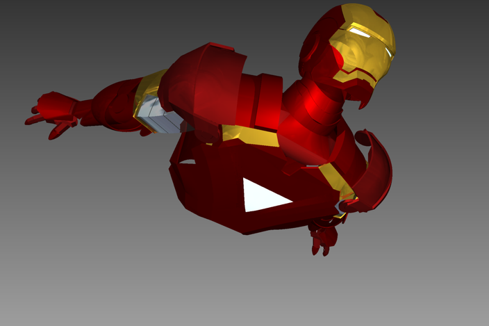 Full Iron Man Suit Mk VI - Autodesk Inventor - 3D CAD model - GrabCAD