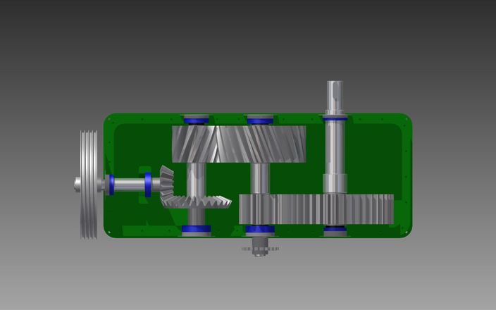 Reduction Gear Boxes - AutoCAD, CATIA, STEP / IGES, Other - 3D CAD ...