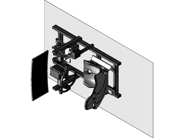 Sim Racing Cockpit | 3D CAD Model Library | GrabCAD