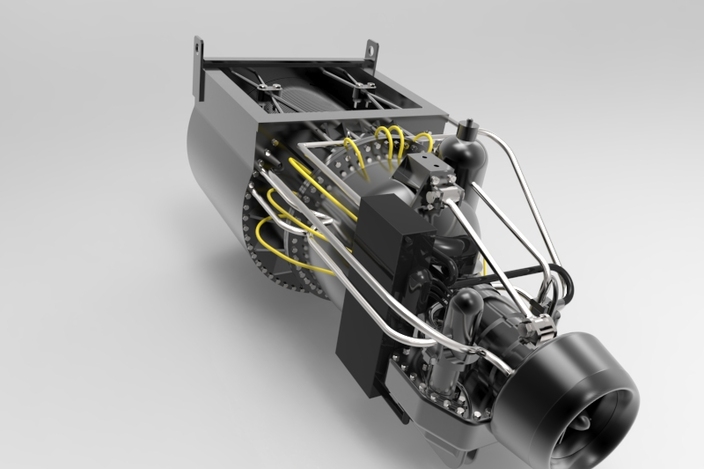 Honeywell AGT1500 Engine - STEP / IGES, SOLIDWORKS - 3D CAD model - GrabCAD