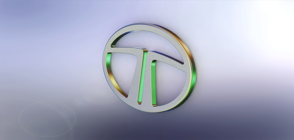 Tata 3d Logo Tata Nexon Logo Chrome 3D Letter Emblem Full Set In High