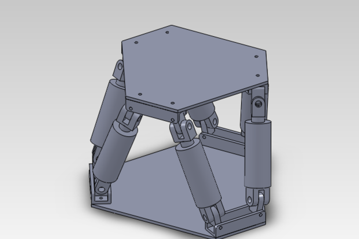 Stewart Platform Mechanism - Other - 3D CAD model - GrabCAD