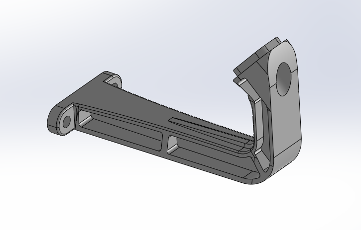 Handle (Stihl Contra) | 3D CAD Model Library | GrabCAD