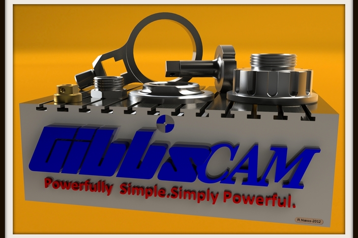 Gibbscam Logo - STEP / IGES - 3D CAD model - GrabCAD
