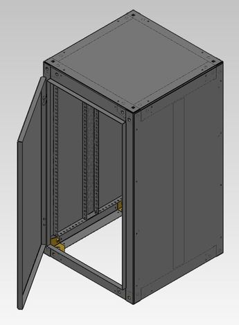 Electric cabinet - STL, SOLIDWORKS - 3D CAD model - GrabCAD
