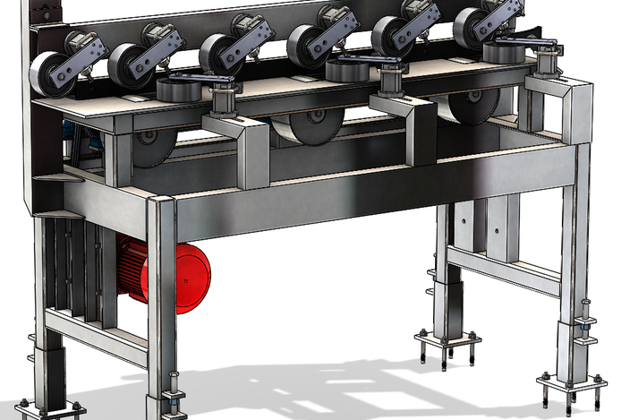 Molder infeed - SOLIDWORKS - 3D CAD model - GrabCAD