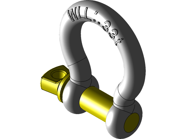 Shackles 85 Ton 3D CAD Model Library GrabCAD, 58% OFF