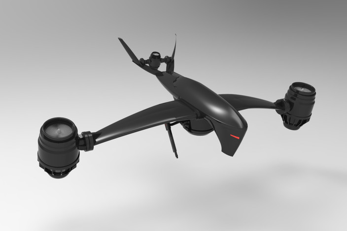 Terminator HK-Drone - STEP / IGES - 3D CAD model - GrabCAD