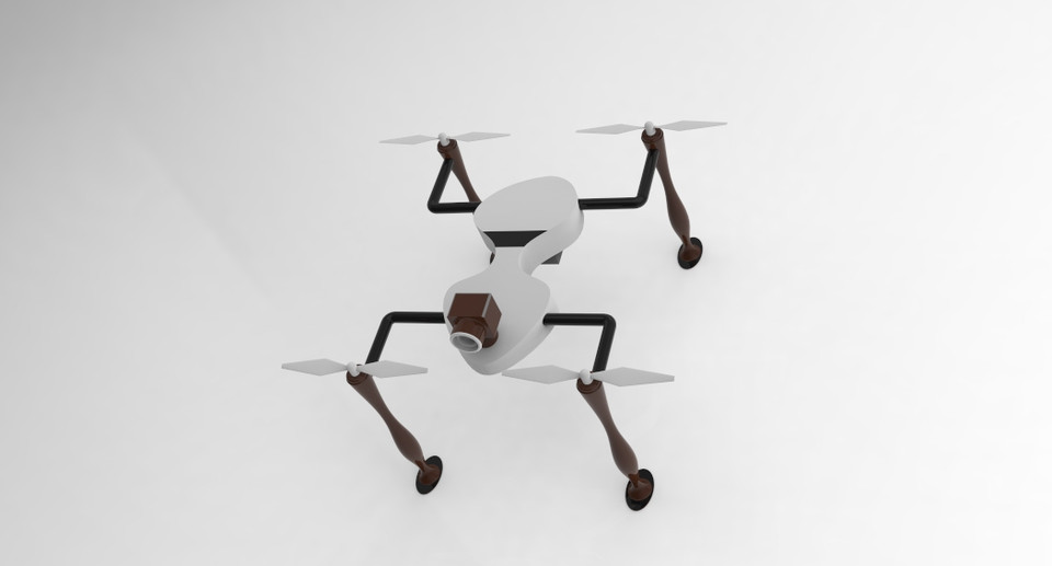 Oblivion Drone 3d Cad Model Library Grabcad