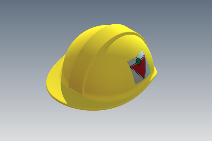 Request: Safety helmet - Autodesk Inventor - 3D CAD model - GrabCAD