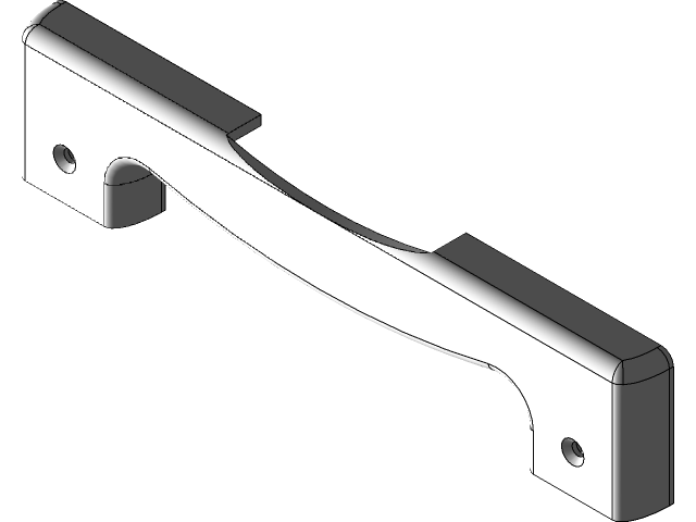 Suitcase handle | 3D CAD Model Library | GrabCAD