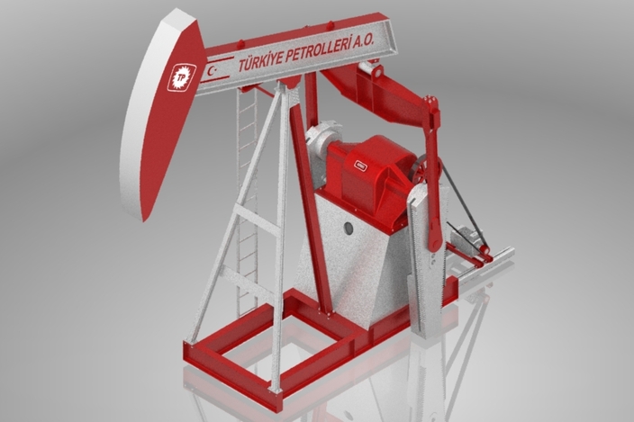 Oil Derrick Pump - Autodesk Inventor, STEP / IGES, Other - 3D CAD model ...