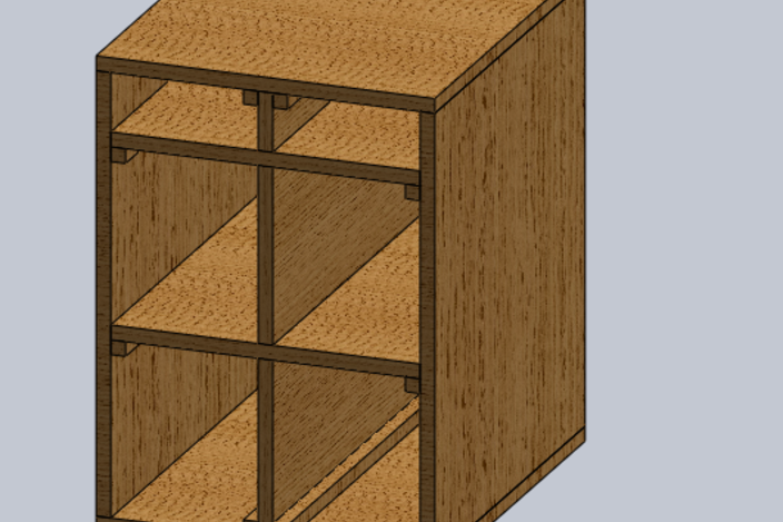 Brian,Kevin,Stasha,Damon locker organizer - SOLIDWORKS - 3D CAD model ...