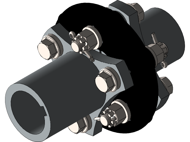 Accouplement_Elastique | 3D CAD Model Library | GrabCAD