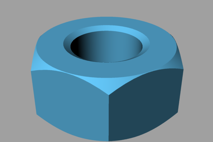 M8 nut - Rhino, STL, STEP / IGES - 3D CAD model - GrabCAD