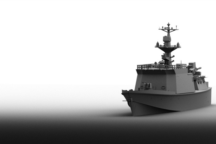 Navy ship - - 3D CAD model - GrabCAD