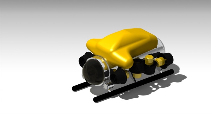 mini rov - CATIA, SOLIDWORKS, Other - 3D CAD model - GrabCAD