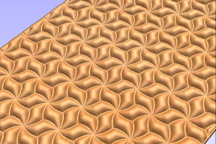 marble wall panel design 2'x4' - AutoCAD, STL - 3D CAD model - GrabCAD