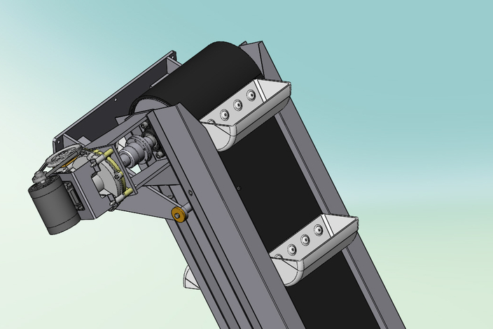 Conveyor Belt - Bucket Elevator