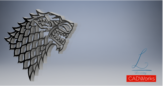 House Stark Sigil Vector