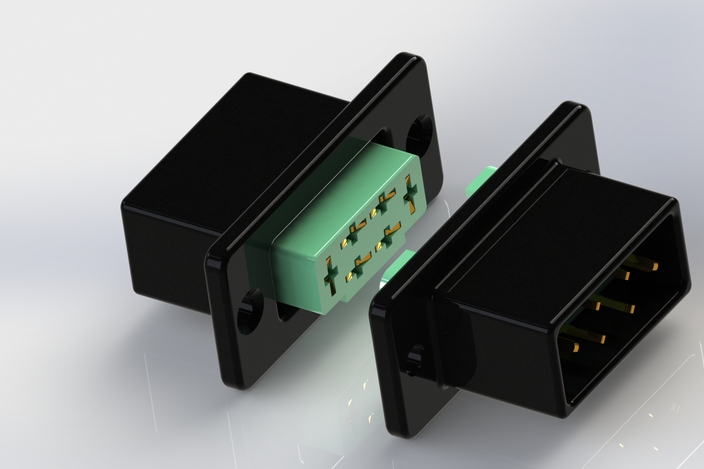 Multiplex Connector & Frame (MPX) - SOLIDWORKS - 3D CAD model - GrabCAD
