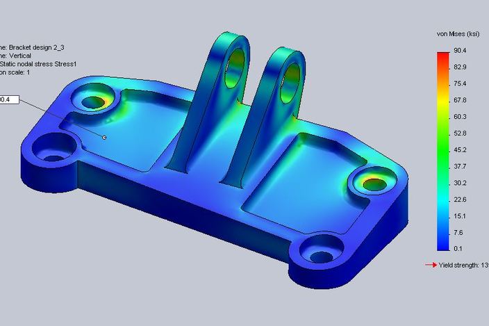 GE Jet Engine BRACKET #1 - Other - 3D CAD model - GrabCAD