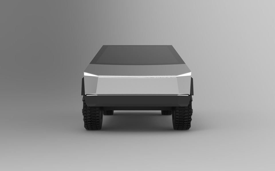 Tesla CyberTruck 6x6 3D CAD Model Library GrabCAD, 56% OFF
