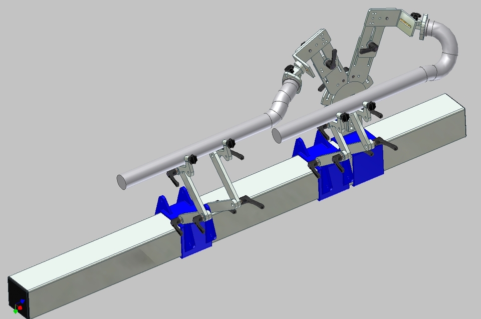 Exhaust Pipe Welding Fixture 3D CAD Model Library GrabCAD, 52% OFF