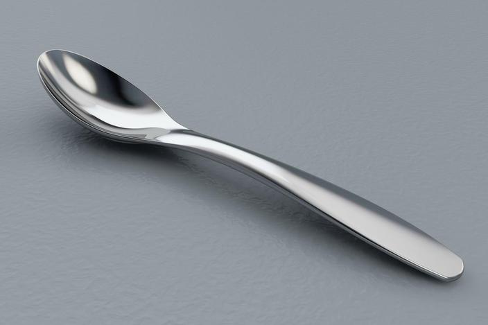 Just a little spoon - STEP / IGES - 3D CAD model - GrabCAD