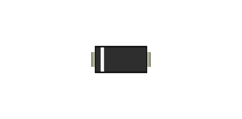 DO-214AC SMD Package | 3D CAD Model Library | GrabCAD
