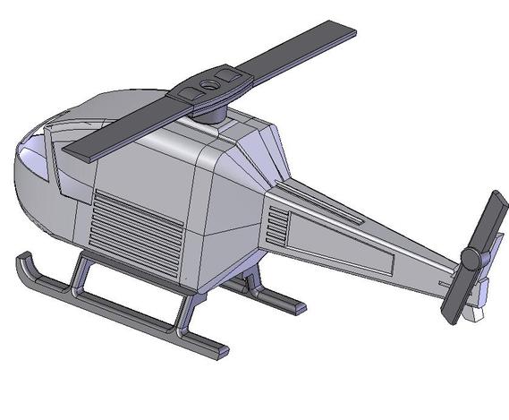 Toy Helicopter - SOLIDWORKS - 3D CAD model - GrabCAD