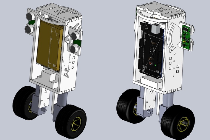 Self balancing robot - Other - 3D CAD model - GrabCAD
