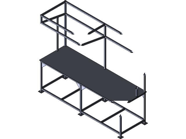 work bench | 3D CAD Model Library | GrabCAD