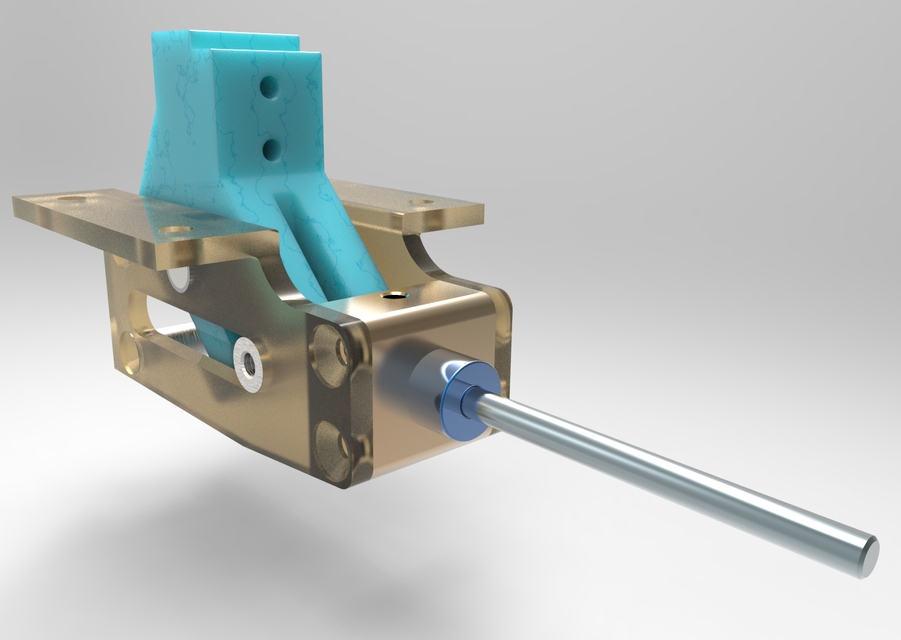 RC plane retract | 3D CAD Model Library | GrabCAD