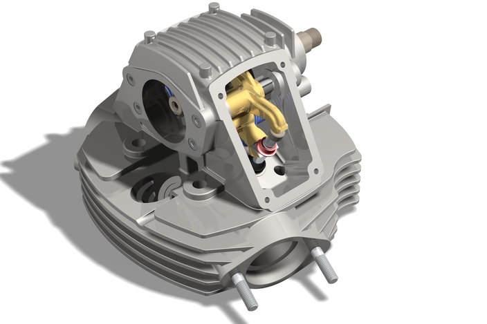 Ducati Desmo Cylinder Head