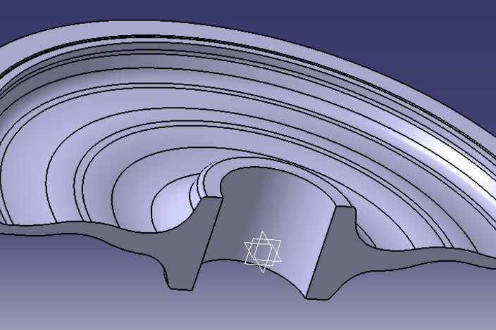 Monoblock train wheel (Update) - CATIA - 3D CAD model - GrabCAD