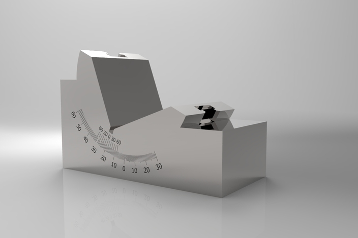 Adjustable angle V-Block - STL, STEP / IGES - 3D CAD model - GrabCAD
