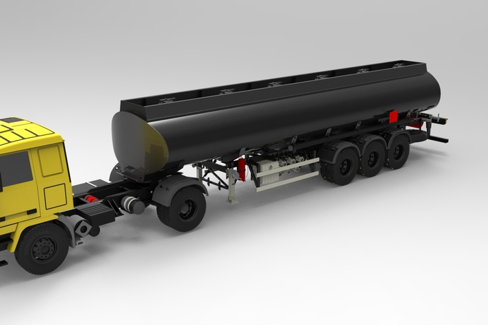 Oil Tanker - - 3D CAD model - GrabCAD