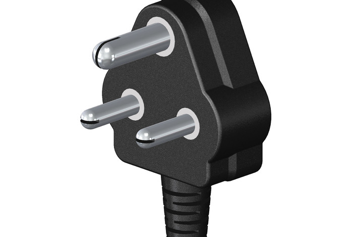 Plug - 3 pin, 250V 50Hz 6A - SOLIDWORKS - 3D CAD model - GrabCAD