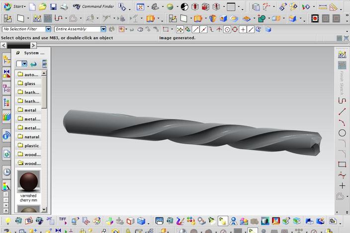 tutorial for Drill bit - NX - 3D CAD model - GrabCAD