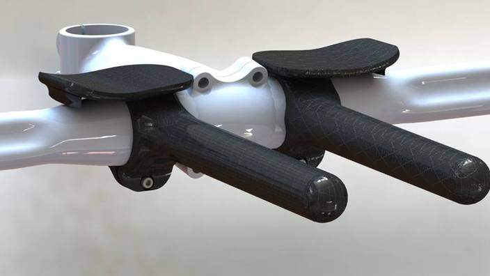 Short Aero Bar Extensions - SOLIDWORKS - 3D CAD model - GrabCAD