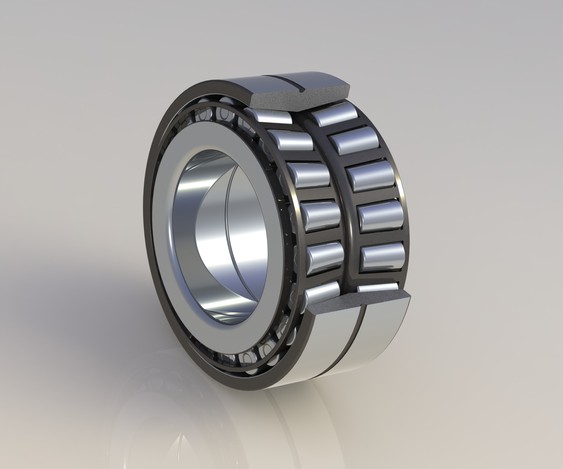 tapered roller bearing double row - STL, STEP / IGES, SOLIDWORKS, Other ...